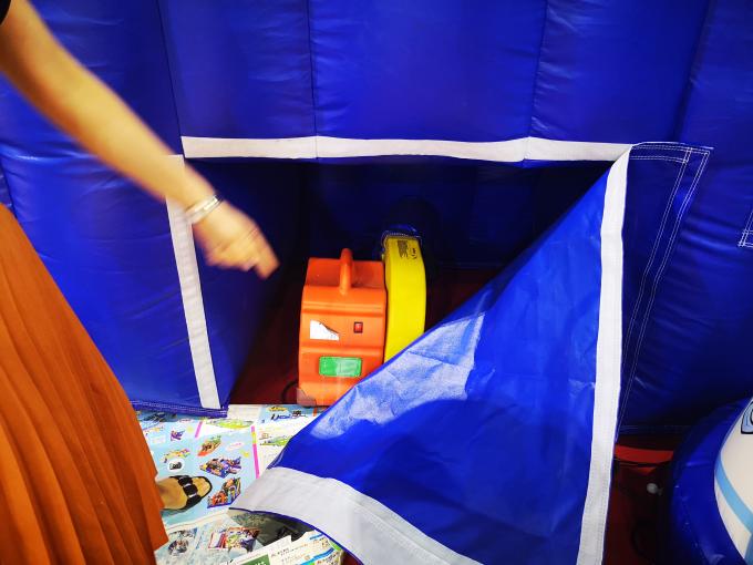 1HP Jumping Castle Air Blower Small Bounce House Blower FQM-2310/750W